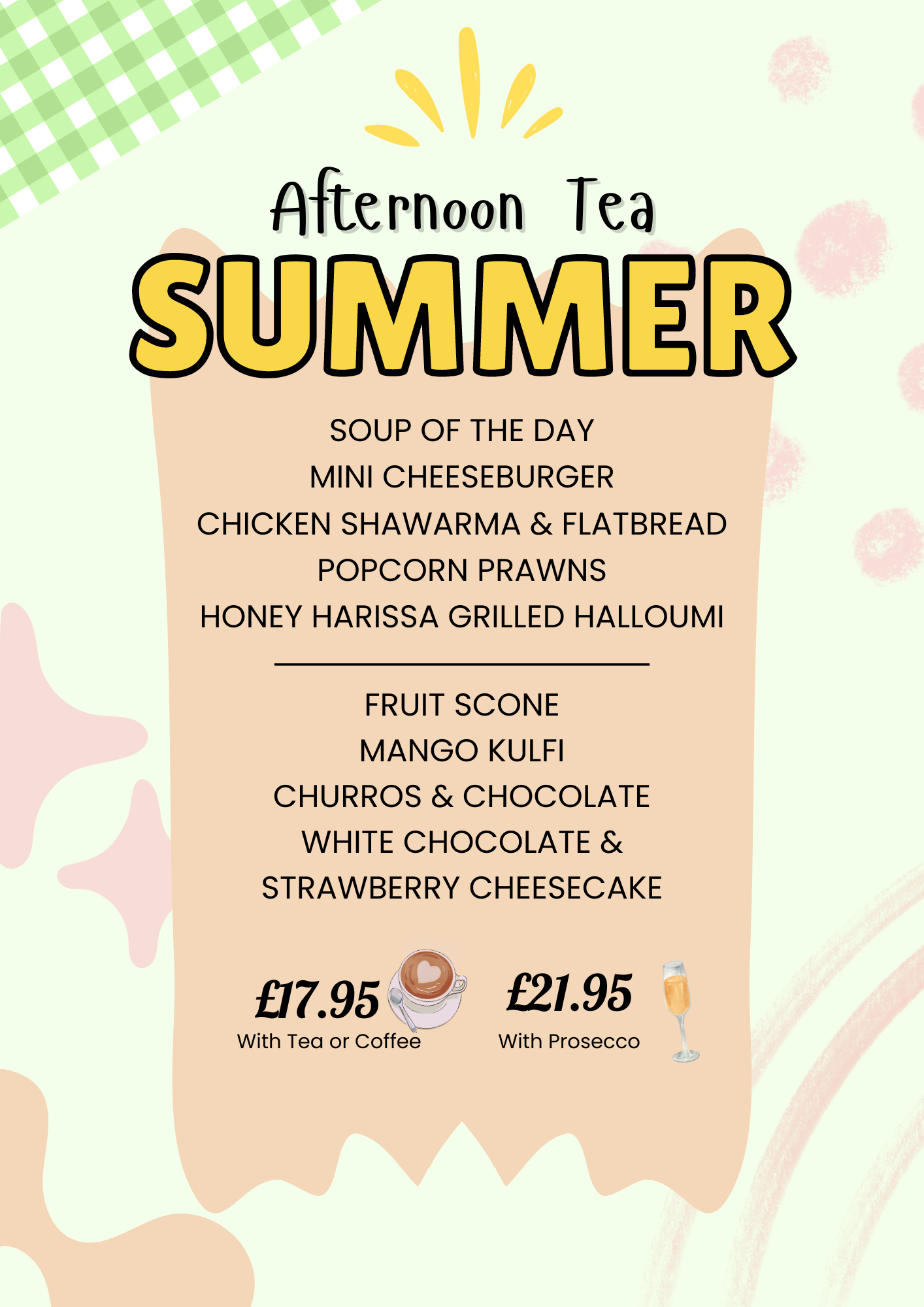 Summer Afternoon Tea '24 | The Knights Table